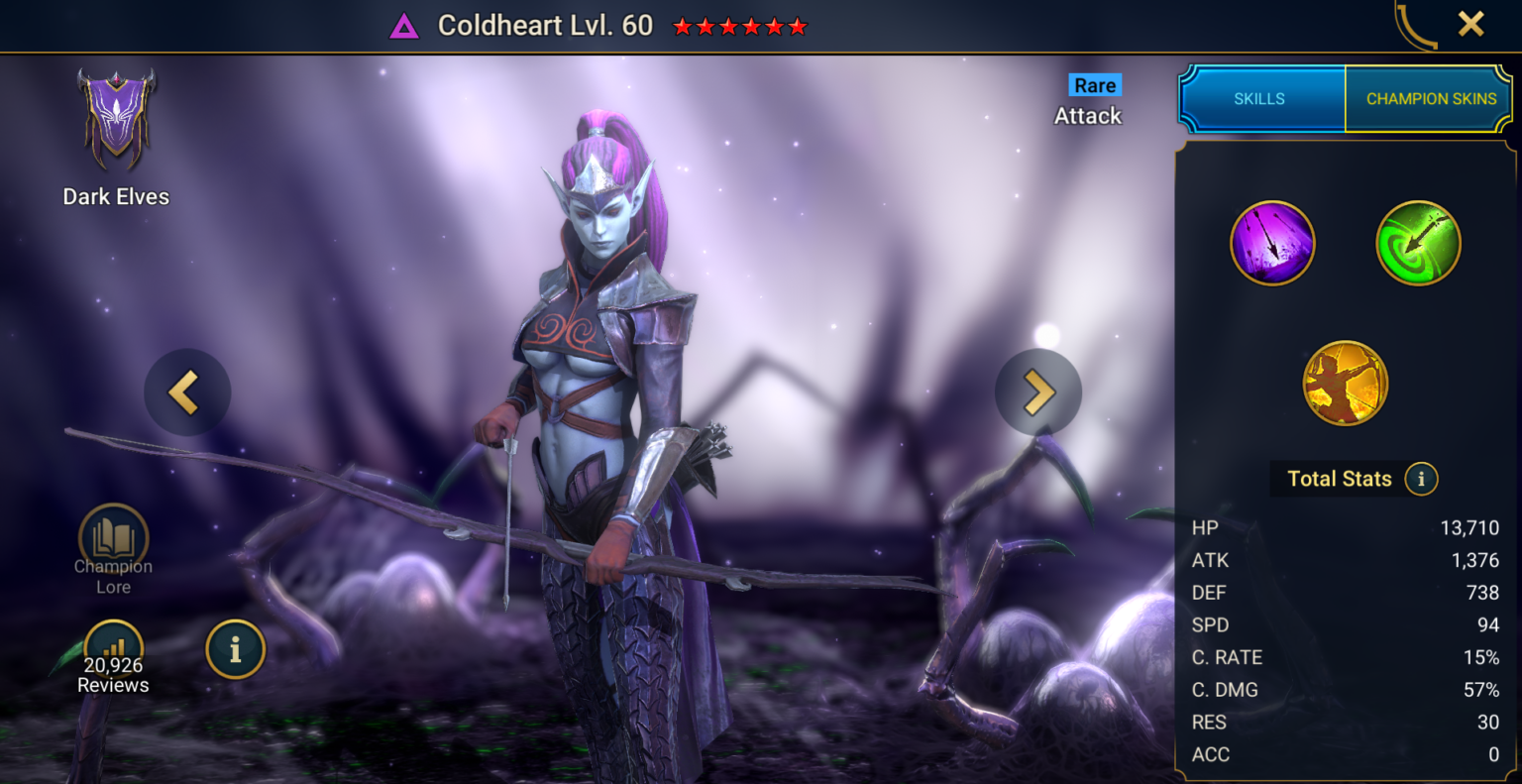 Champion Guide: Coldheart - RAID: Shadow Legends