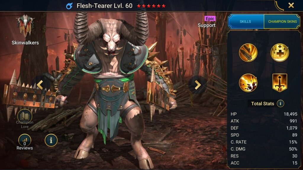 Champion Guide: Flesh-Tearer - RAID: Shadow Legends