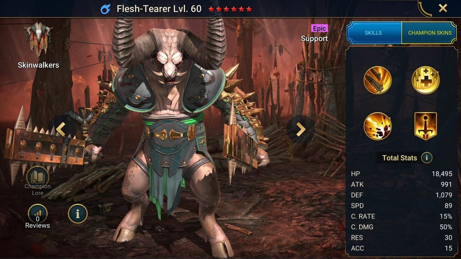 Champion Guide: Flesh-Tearer - RAID: Shadow Legends