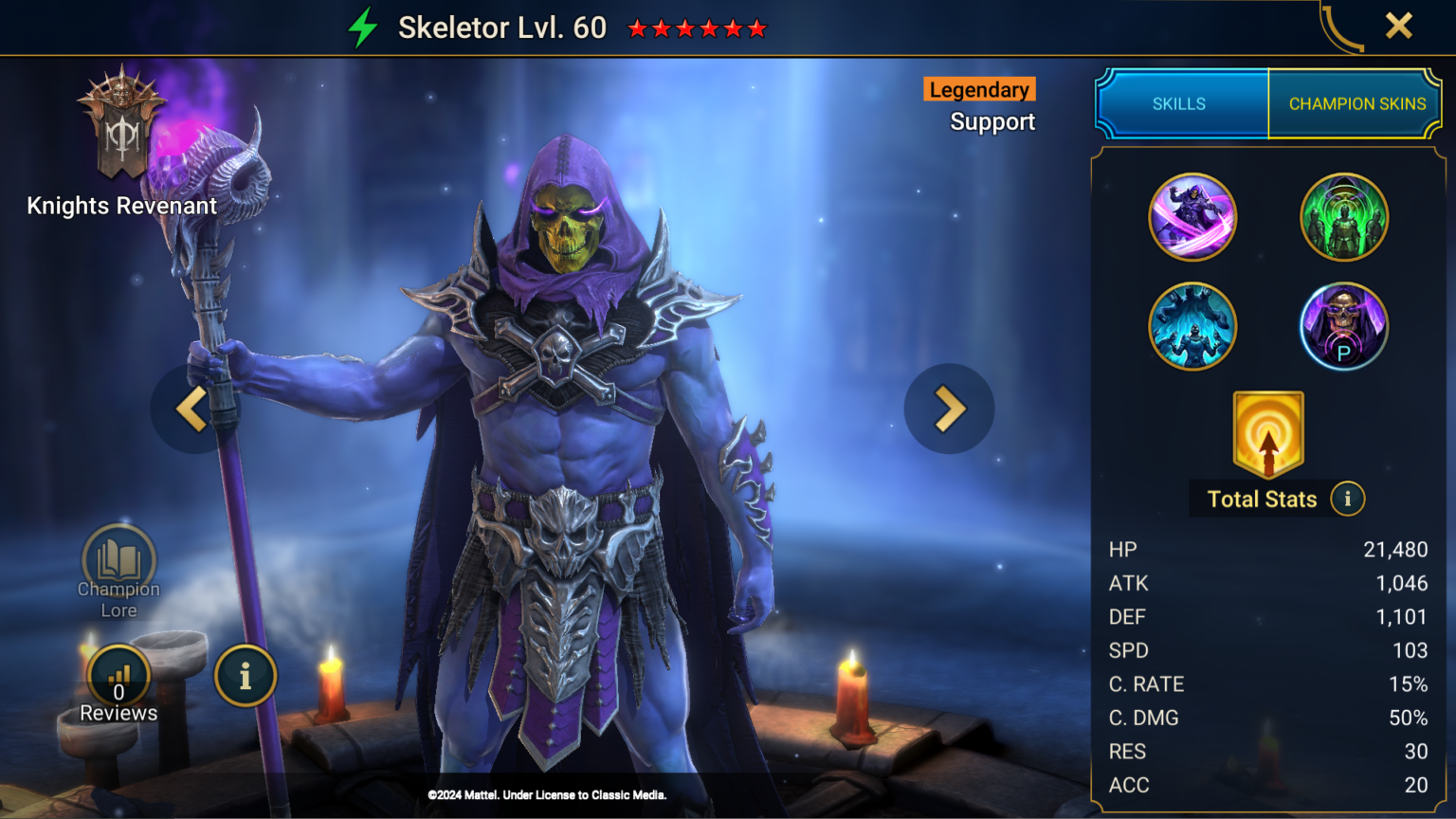 Champion Guide: Skeletor - RAID: Shadow Legends