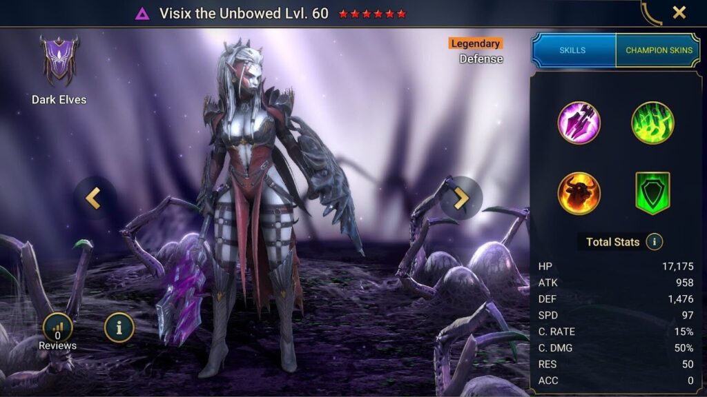 MEET THE CHAMPION: VISIX THE UNBOWED