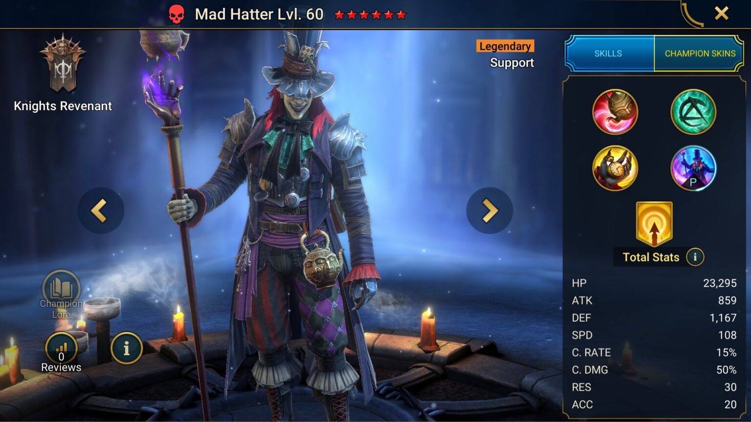 Champion Guide: Mad Hatter - RAID: Shadow Legends