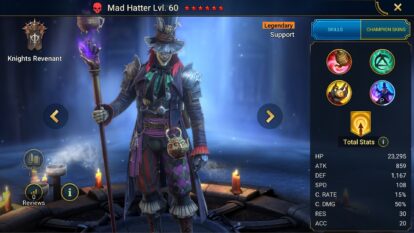 Champion Guide: Mad Hatter - RAID: Shadow Legends